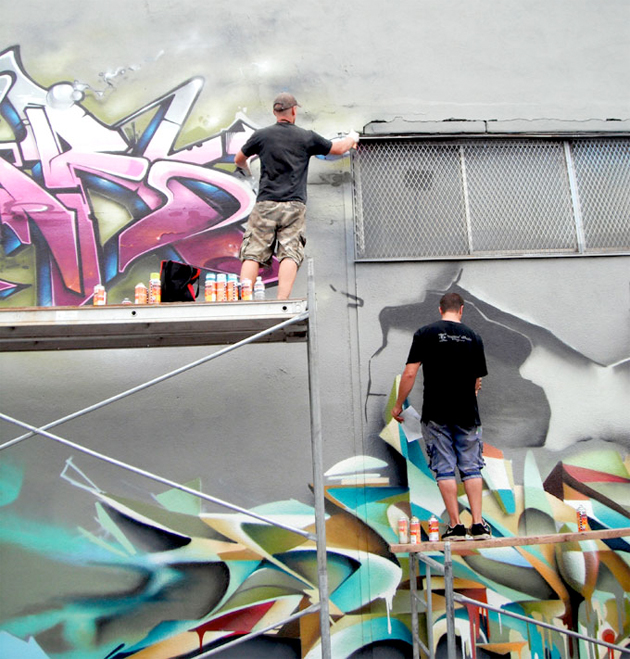 Bacon & Geser Graffiti in Montreal | Senses Lost