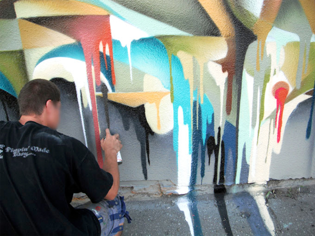 Bacon & Geser Graffiti in Montreal | Senses Lost